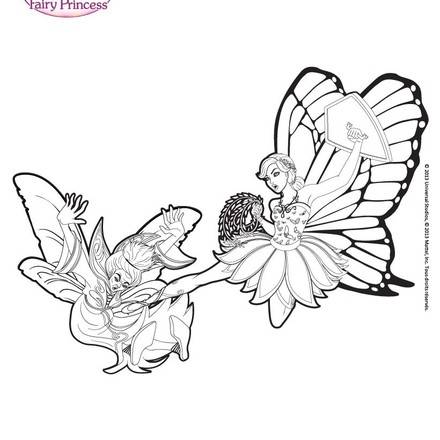 BARBIE MARIPOSA coloring pages - 20 online Mattel dolls printables for ...