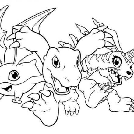 DIGIMON coloring pages - Coloring pages - Printable Coloring Pages ...