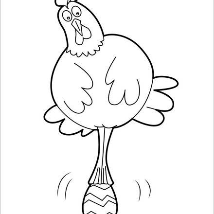 EASTER CHICK coloring pages - 18 online kids coloring printables for Easter