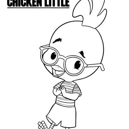 Chicken Little coloring pages - 71 free Disney printables for kids to ...