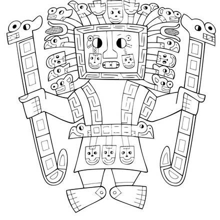 PREHISPANIC ANIMAL coloring pages - 18 free ANIMALS coloring pages ...