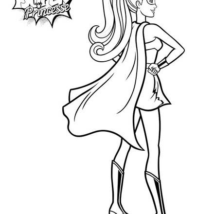 Barbie in Princess Power Coloring Pages - Fun coloring pages for kids