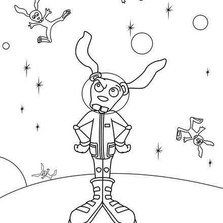 Space coloring pages - Hellokids.com
