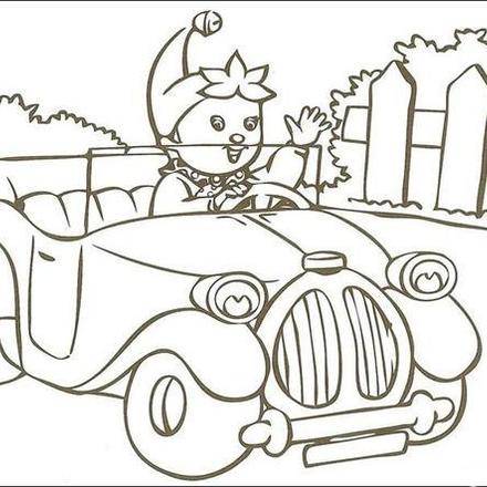 NODDY coloring pages - 52 free printables of cartoon characters to ...