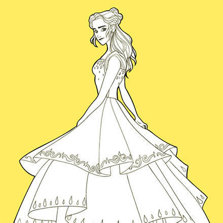 Beauty and the Beast coloring pages - 19 free Disney printables for ...