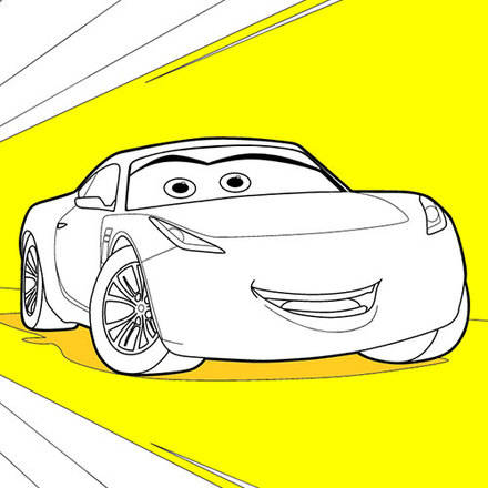 Cars coloring pages - 52 free Disney printables for kids to color online