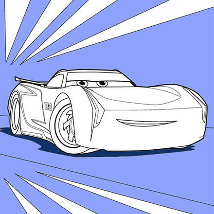 Cars coloring pages - 52 free Disney printables for kids to color online