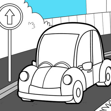 CAR coloring pages - Coloring pages - Printable Coloring Pages ...