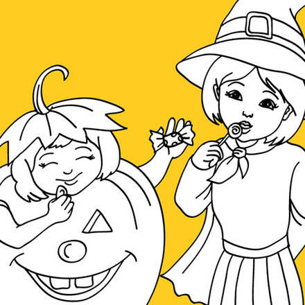 HALLOWEEN coloring pages - 367 printables to color online for Halloween