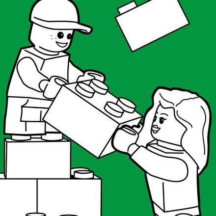 Lego coloring pages - Hellokids.com