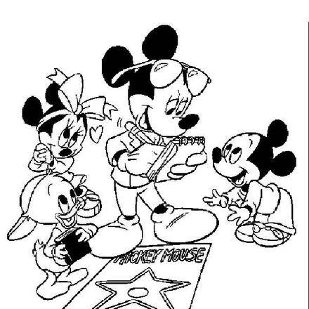 Mickey mouse : Coloring pages, Drawing for Kids, Kids Crafts and ...