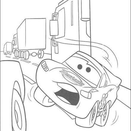 Cars coloring pages - 52 free Disney printables for kids to color online
