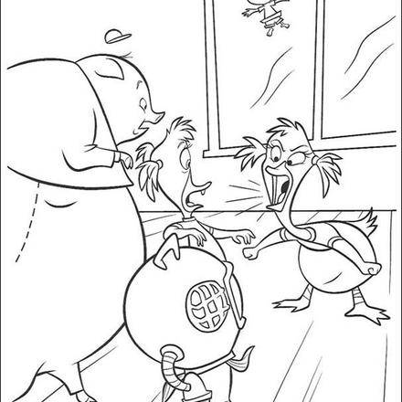 Chicken Little coloring pages - 71 free Disney printables for kids to ...