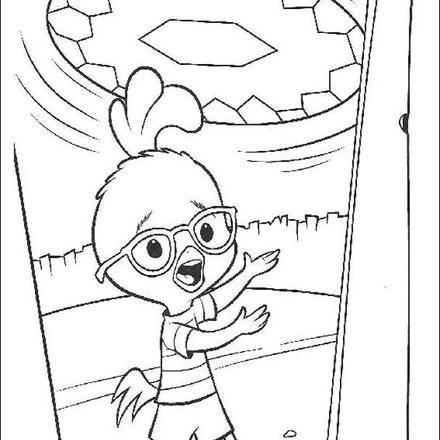 Chicken Little coloring pages - 71 free Disney printables for kids to ...