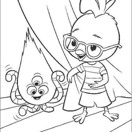 Chicken Little coloring pages - 71 free Disney printables for kids to ...