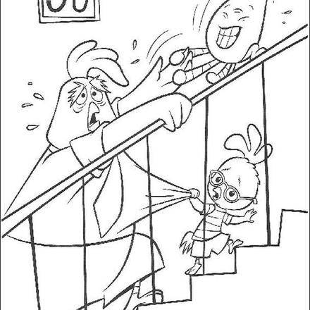 Chicken Little coloring pages - 71 free Disney printables for kids to ...