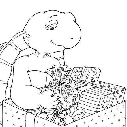 Franklin : Coloring pages, Videos for kids, Reading & Learning, Kids ...