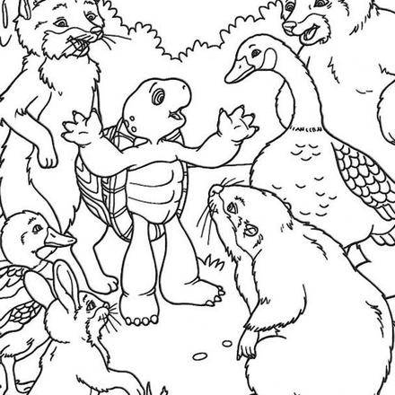 FRANKLIN coloring pages - 39 free printables of Franklin the Turtle ...