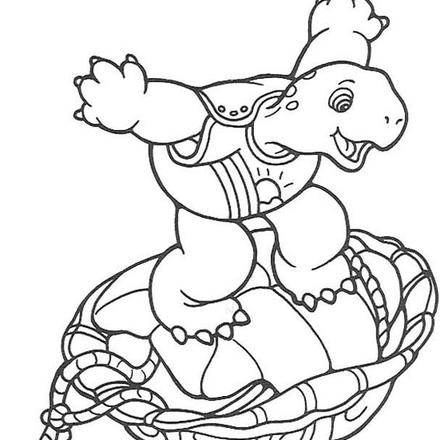 Franklin : Coloring pages, Videos for kids, Reading & Learning, Kids ...