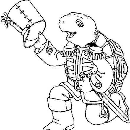 FRANKLIN coloring pages - 39 free printables of Franklin the Turtle ...