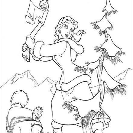 Beauty and the beast : Coloring pages, Free Online Games, Videos for ...