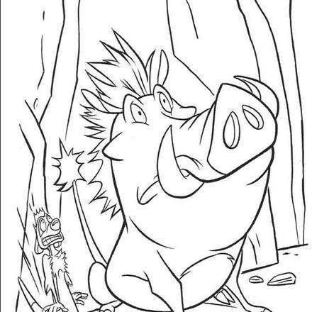Timon : Coloring pages, Videos for kids, Kids Crafts and Activities ...