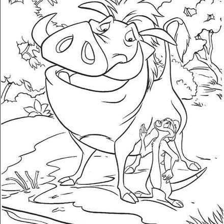 Timon : Coloring pages, Videos for kids, Kids Crafts and Activities ...