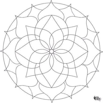 Mandalas for BEGINNERS - Coloring pages - Printable Coloring Pages ...