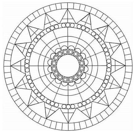 Mandalas for BEGINNERS - Coloring pages - Printable Coloring Pages ...