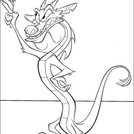Mulan coloring pages - 28 free Disney printables for kids to color online
