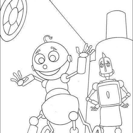 ROBOTS coloring pages - 24 Movies online coloring sheets and printables ...
