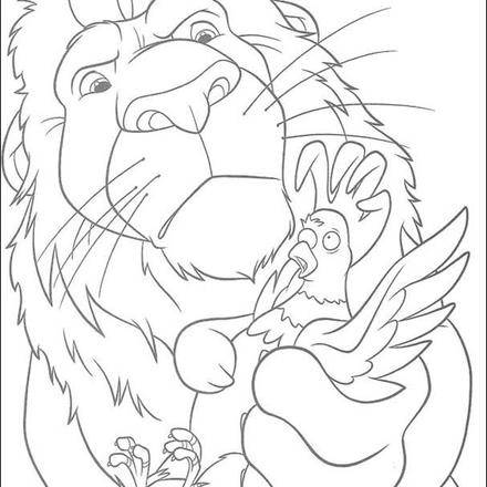 The Wild coloring book pages - 55 free Disney printables for kids to ...