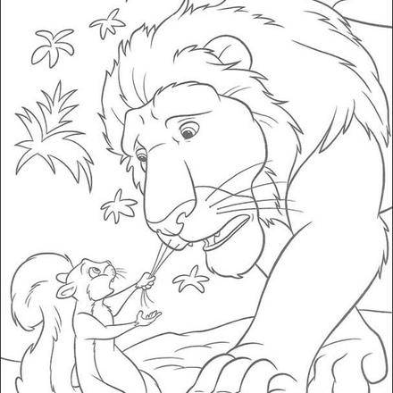 The Wild coloring book pages - 55 free Disney printables for kids to ...