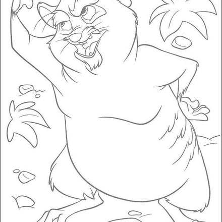 The Wild coloring book pages - 55 free Disney printables for kids to ...