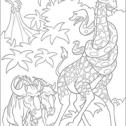 The Wild coloring book pages - 55 free Disney printables for kids to ...