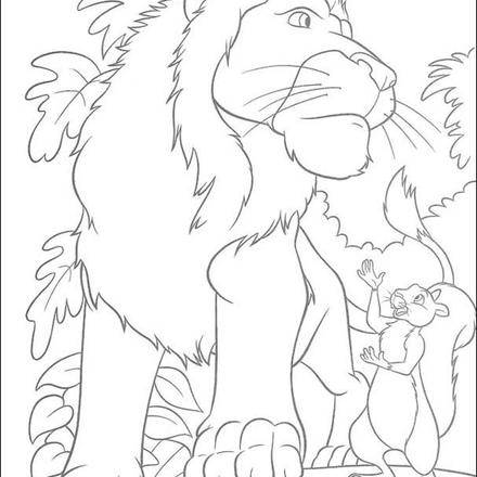 The Wild coloring book pages - 55 free Disney printables for kids to ...