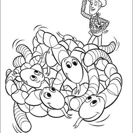 Toy Story coloring book pages - 53 free Disney printables for kids to ...